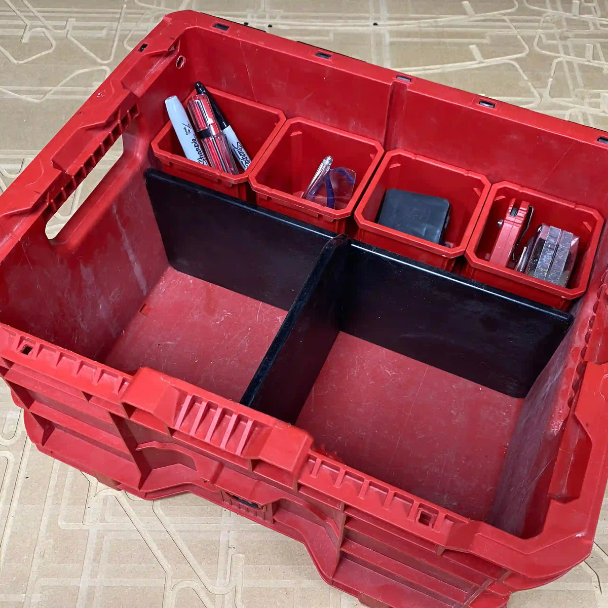 Hardware Bin Divider for Packout Crate - Packout Crate Mods - Tools/Ca ...